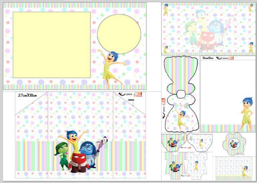 Inside Out: Free Printable Invitations. - Oh My Fiesta! in english