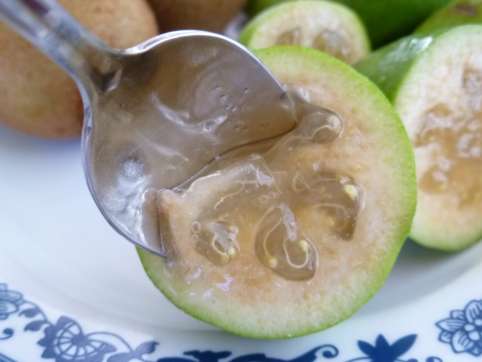 Living the Good Life for Less: Feijoa - An Autumn Fruit in New Zealand