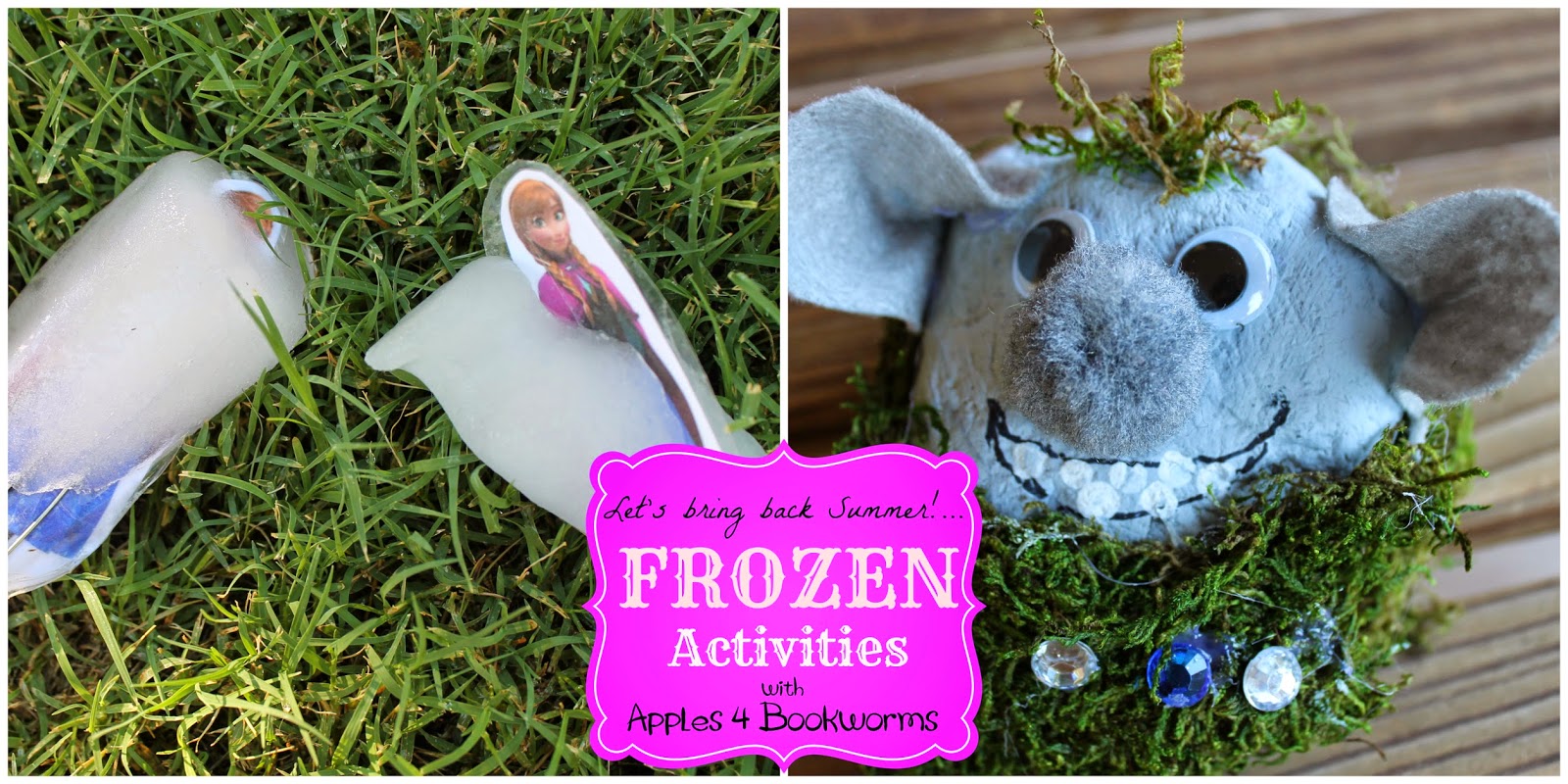 Apples 4 Bookworms: FROZEN Activities~ Unfreeze Anna & Troll Rocks!