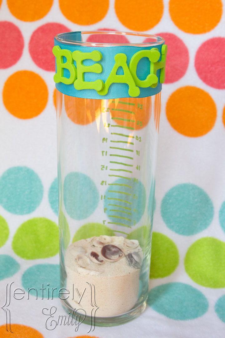 Entirely Emily: Beach Countdown Calender DIY