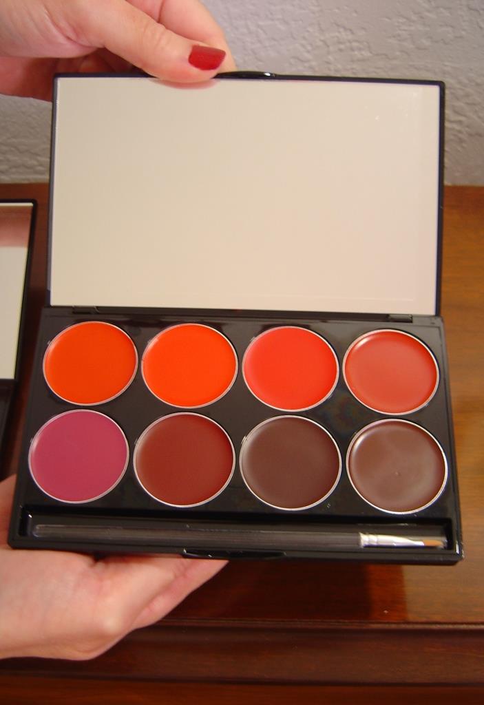 Review + SWATCHES: Mehron L.I.P. Color Cream Day and Night Palettes ...
