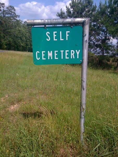 Mini Meditations: Self-Service Cemeteries...