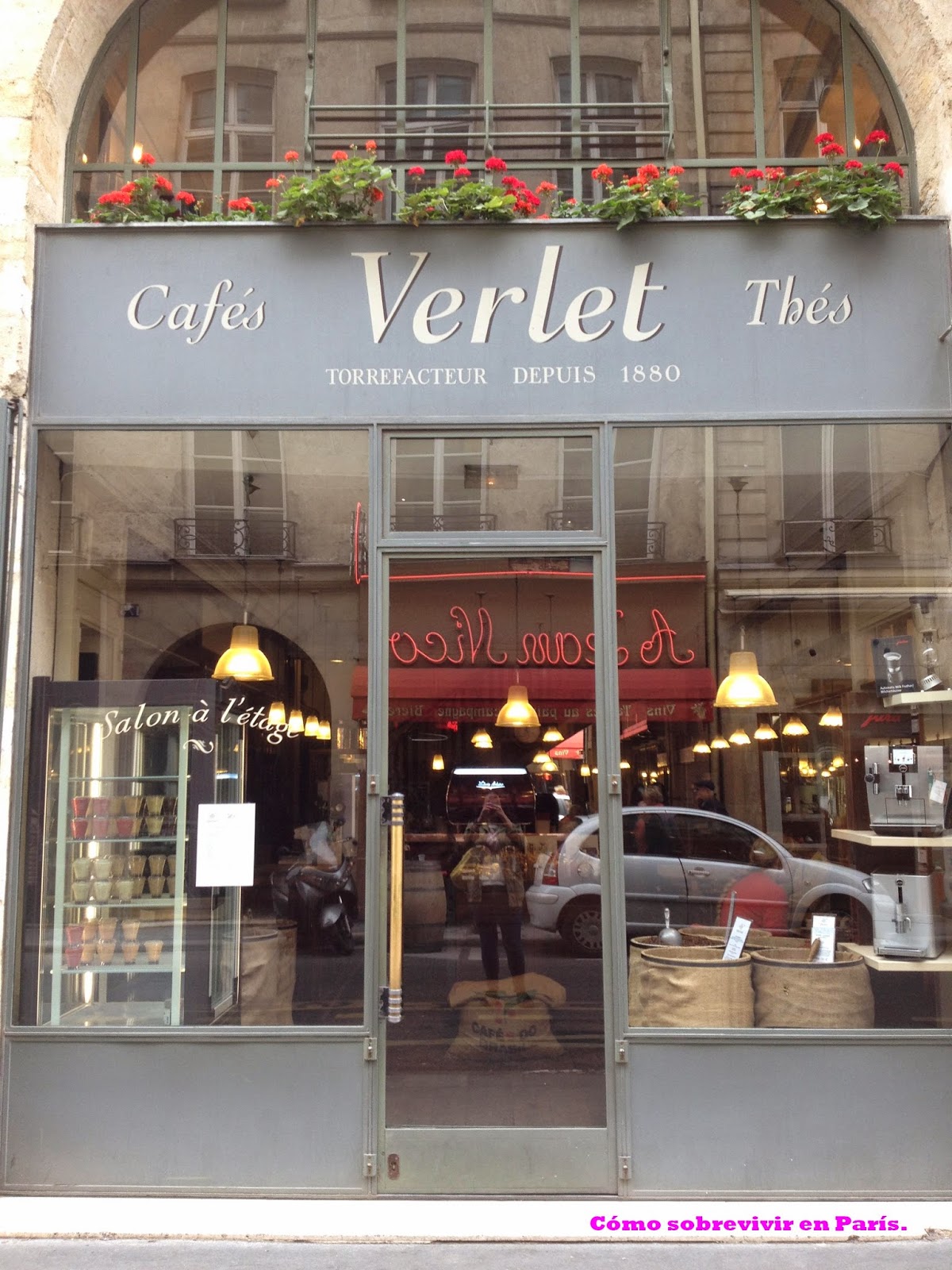 Cómo sobrevivir en París: Café Verlet en Saint-Honoré.