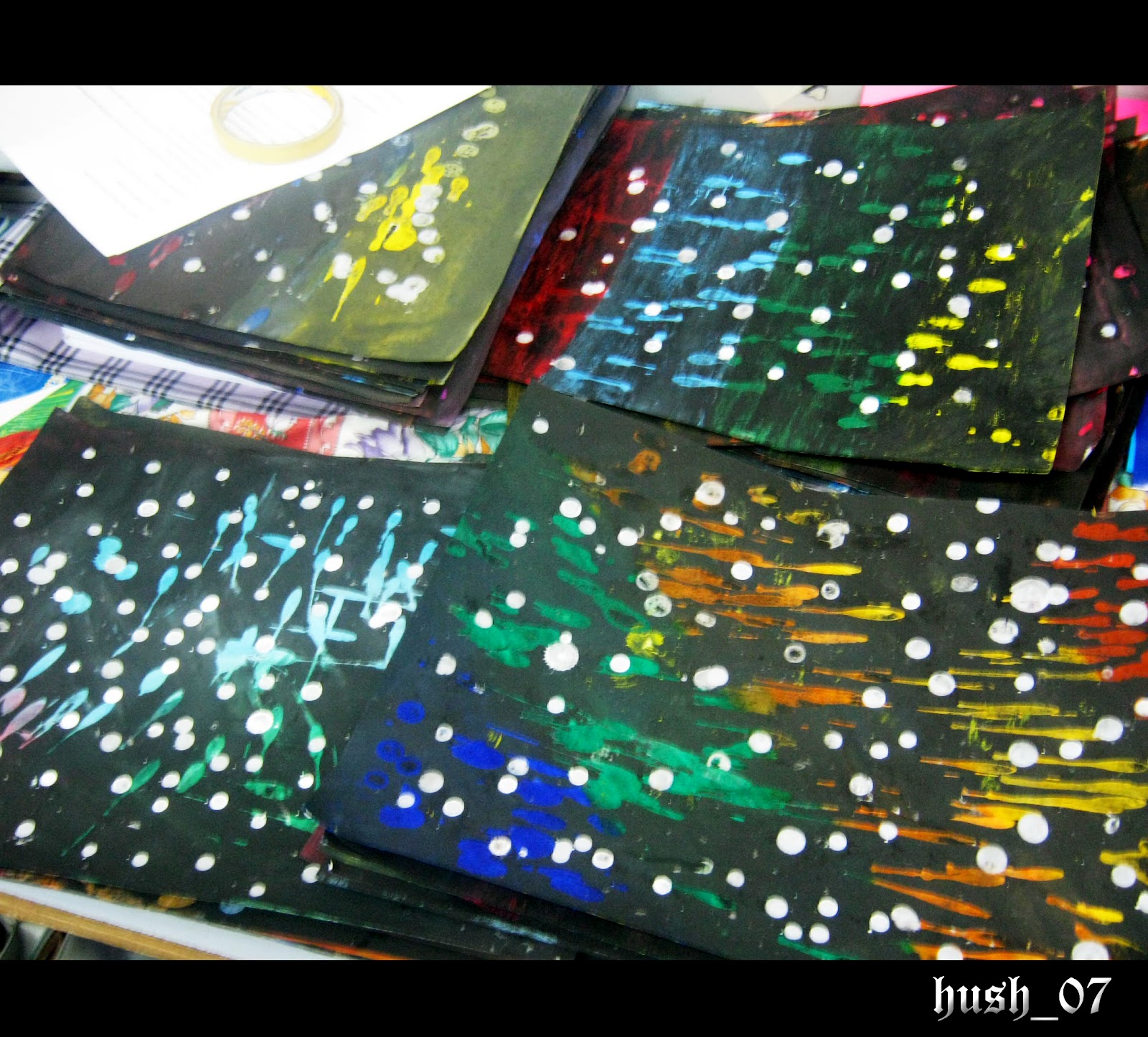 Pendidikan Seni Visual: Seni Visual: Teknik Titisan