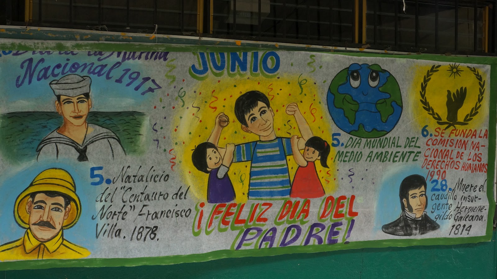 Primaria Adolfo Lopez Mateos Tlaquiltenango Morelos: Periódico mural junio