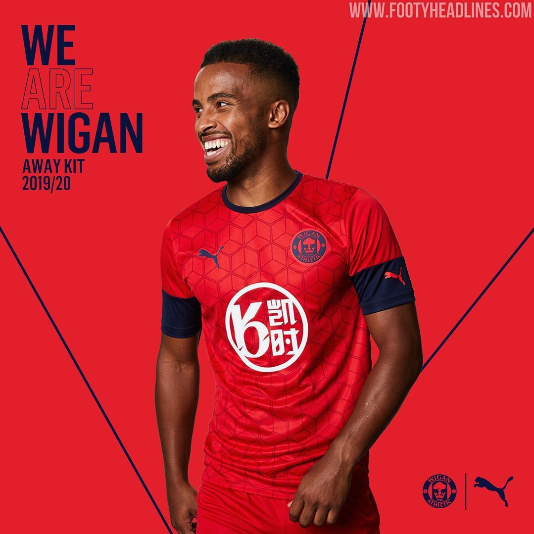 Wigan Athletic 19-20 Home & Away Kits Revealed - Footy Headlines