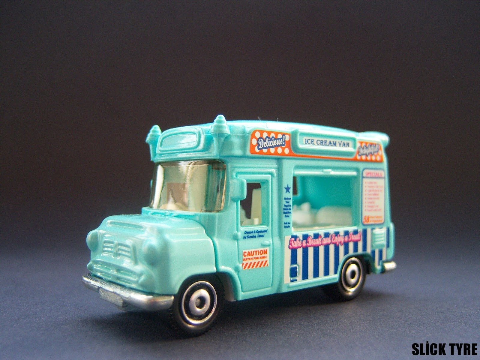 Slick Tyre Diecast Car Collection: MATCHBOX - İCE CREAM VAN - BLUE ...