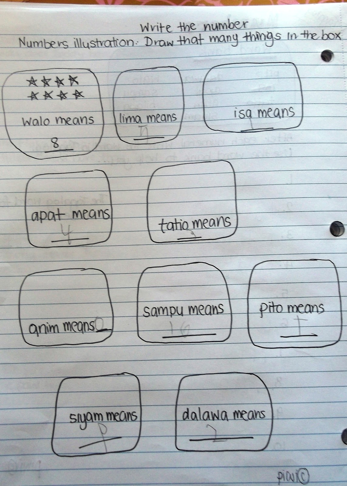 Tagalog lesson: counting to 10 | Piwi Kids