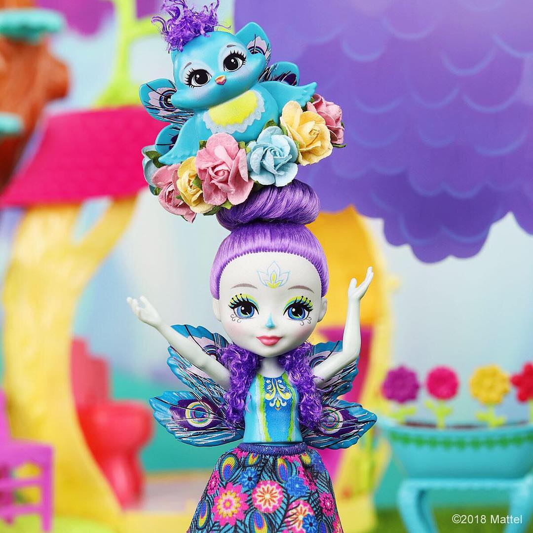 Enchantimals-Pretty: Captura de Patter Peacock y Flap