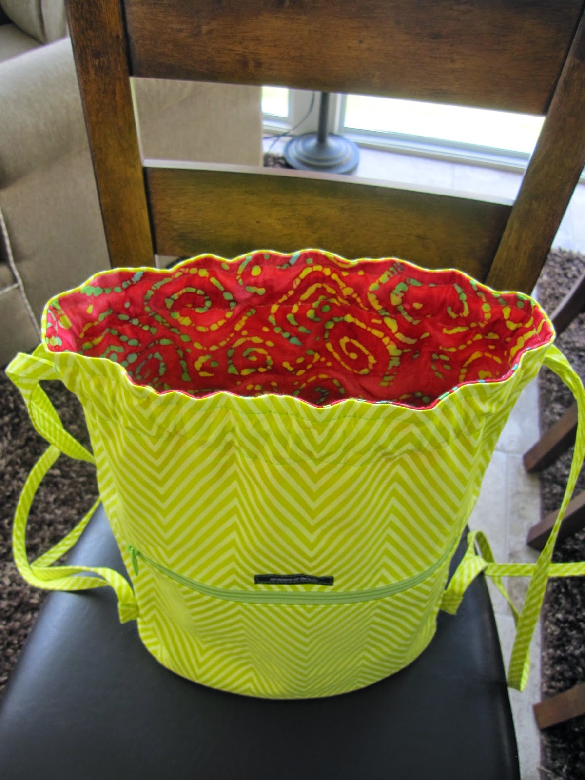 shades of BOLD : Bigger On The Inside Drawstring Backpack