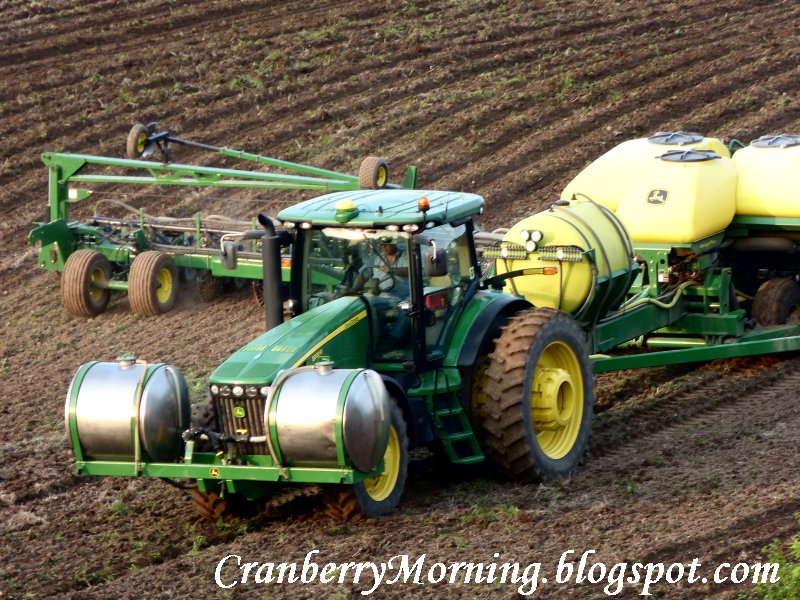 Cranberry Morning: John Deere, Monster Farm Equipment