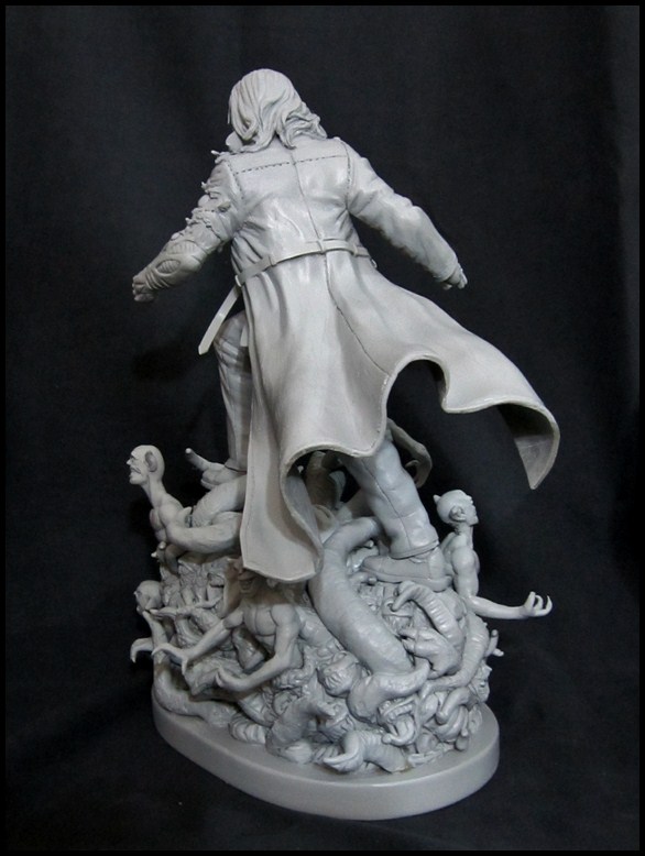 NIMAJNEB SCULPTURE: Darkness statue