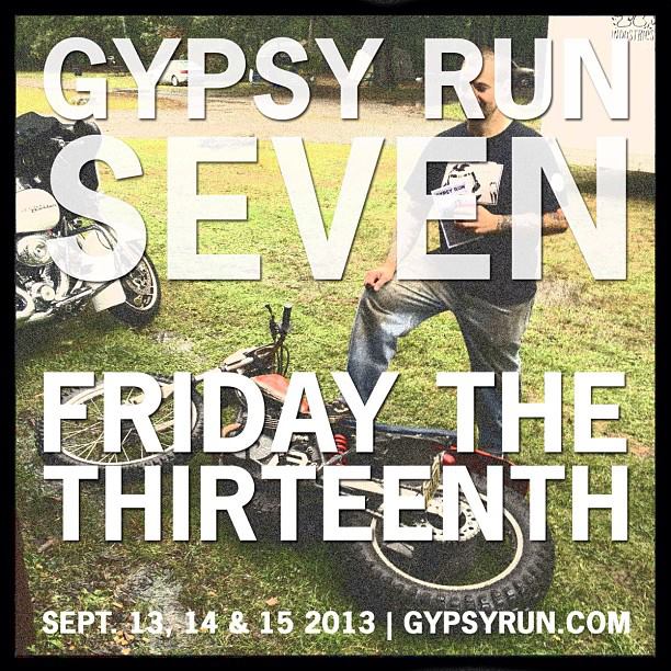 ChopCult: Save the date- Sept 13, 14,15 - Gypsy Run 7