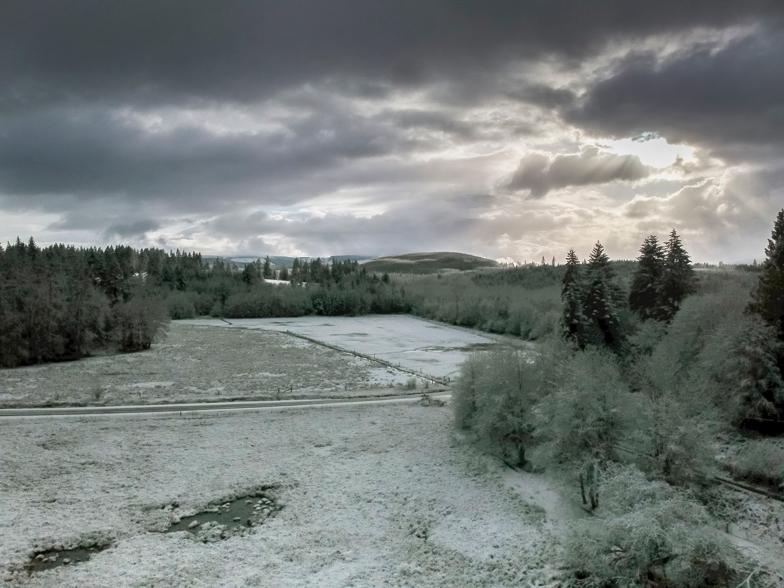 Illuminations from the attic: Soaring over the Snow - Aerial ...