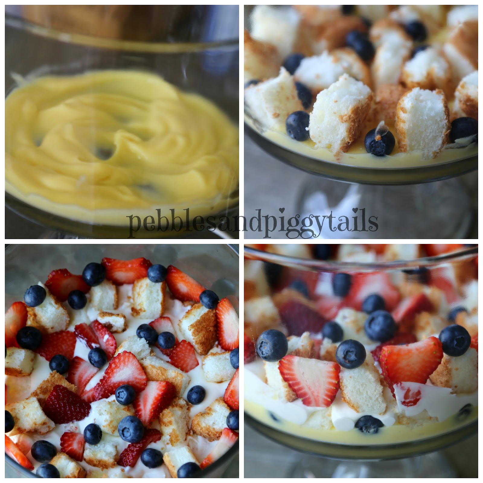 Fresh Berry Trifle Dessert Recipe | Making Life Blissful