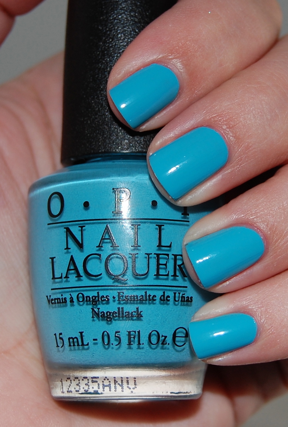 Nailadays: OPI Can't Find My Czechbook - 54/365