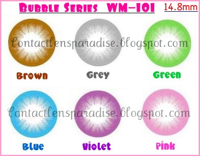 EOS & GEO CONTACT LENS: EOS BUBBLE SERIES