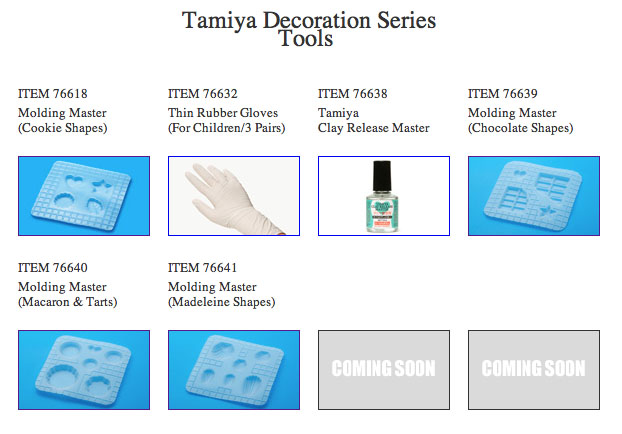 Garie's Polymer Clay Shop: Creating Sweet Miniature Using Tamiya ...