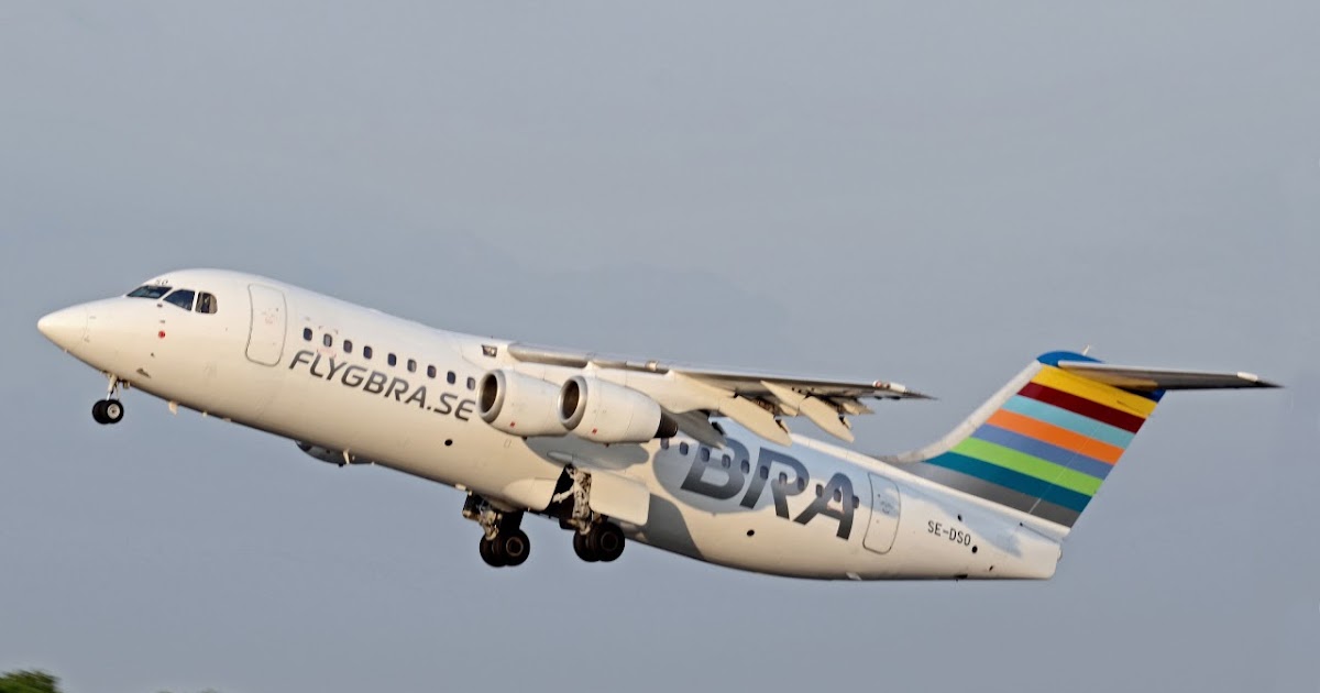 GB Special: BAE RJ100, Braathens Regional, SE-DSO,