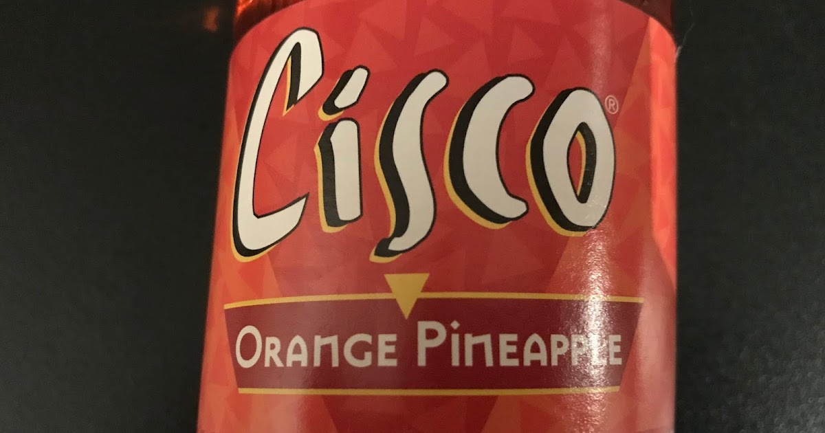 Bum Wine Of The Week - Cisco Orange Pineapple