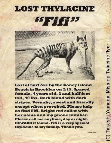 Extinct Dog With Zebra Stripes