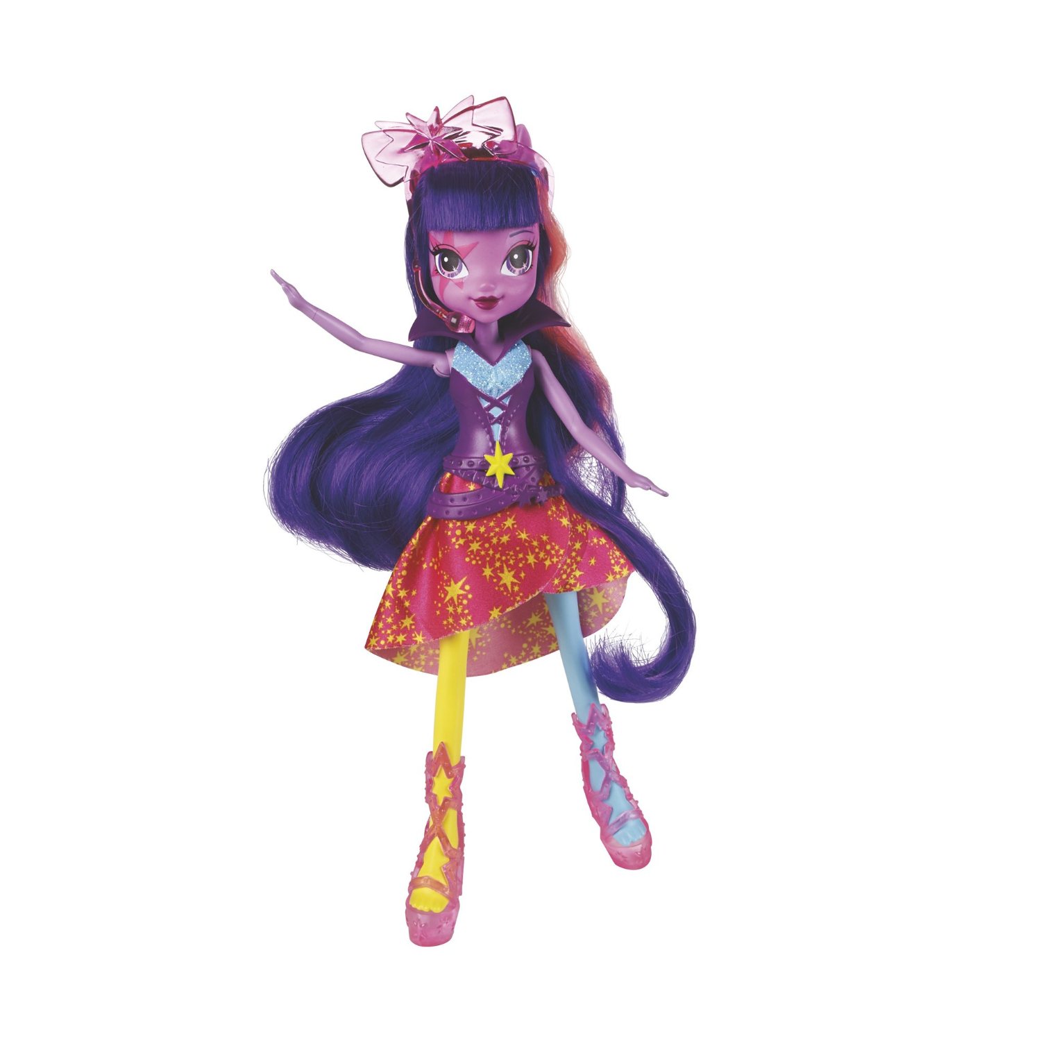 Rarity and Sunset Shimmer Fashion Dolls and Twilight Sparkle Neon ...
