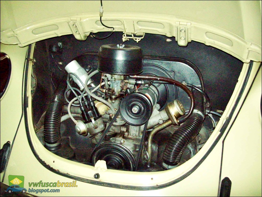 VW Fusca Brasil: Motores