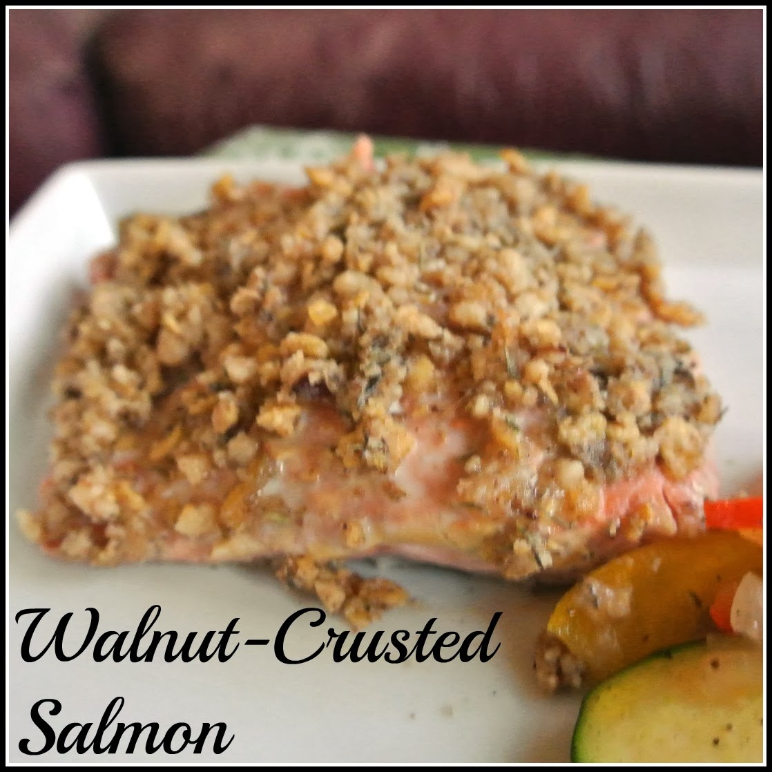 Mom, What's For Dinner?: Walnut-Crusted Salmon