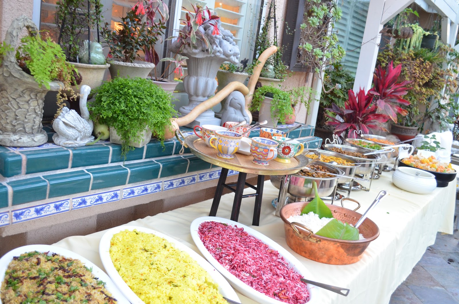 Entertaining From an Ethnic Indian Kitchen: Garden party 4: Farm to ...