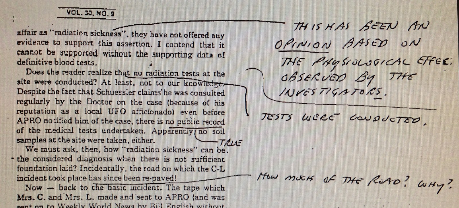 Blue Blurry Lines: Cash-Landrum UFO Case: The Legend of the Scorched Road