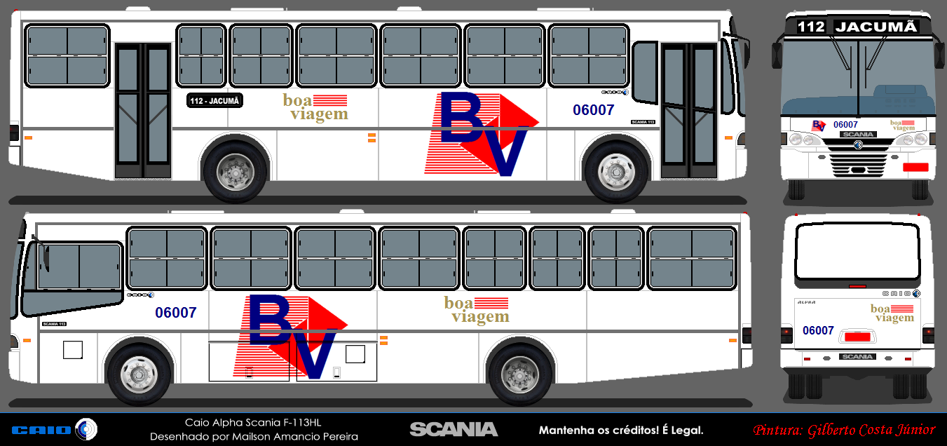 Série histórica: Caio Alpha na Boa Viagem - Ônibus & Transporte