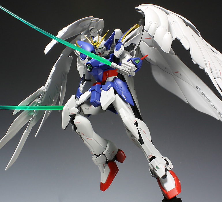 GUNDAM GUY: MG 1/100 Gundam Wing Zero Custom - Painted Build
