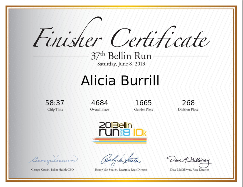Lish Land: Race Recap: Bellin Run 10K