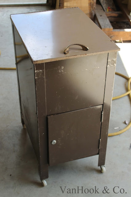 VanHook & Co.: Metal File Cabinet Repurposed