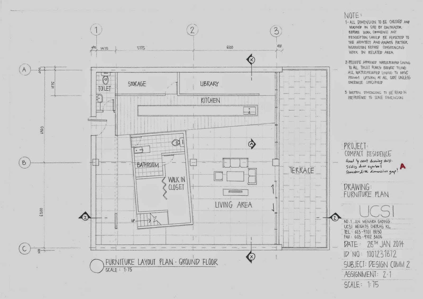 NANO_纳米: ORTHOGRAPHIC DRAWING & EXPLODED PARALINE DRAWING