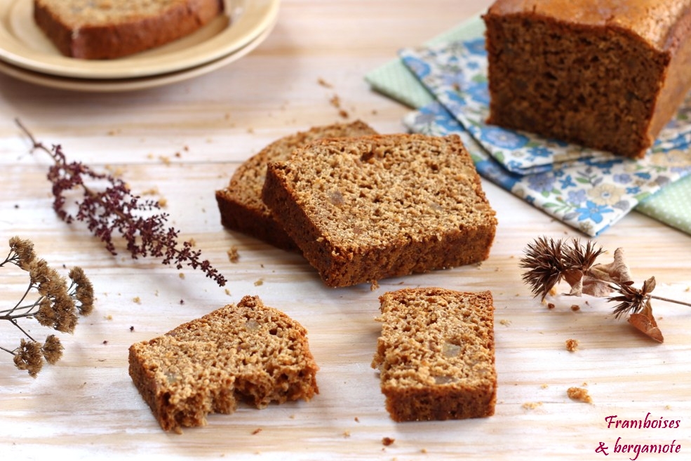 Pain d'épices orange et gingembre