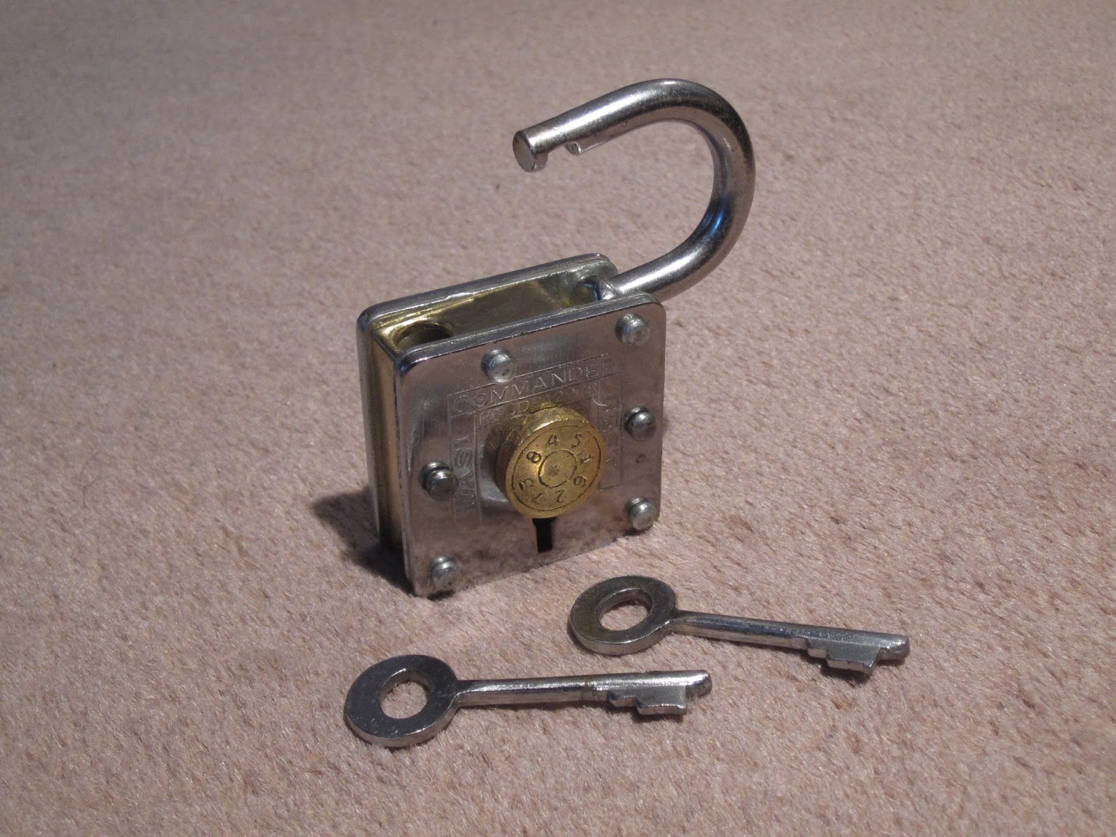 Gunnars Metallpuzzle und Geduldspiele Blog: Houdini Lock And Key
