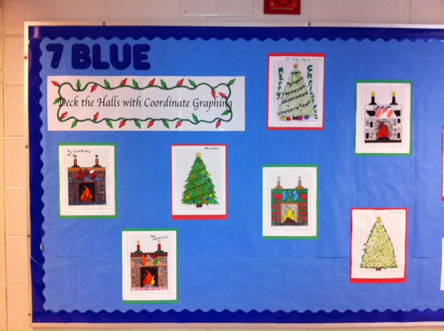 Middle School Math Rules!: Deck the Halls With Coordinate Graphing!