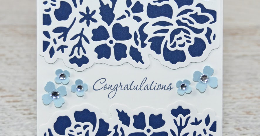 Splotch Design - Adding ink to paper!: Detailed Floral Thinlits Card