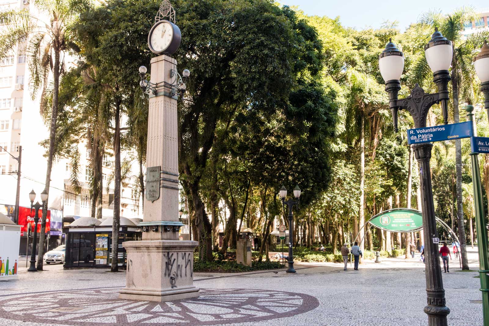 Fotografando Curitiba O Relógio Da Praça Osório