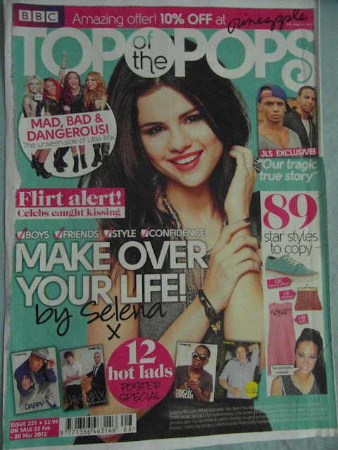 Claire's AS Media Studies: Pop Music Magazine Analysis- 'Top of the ...