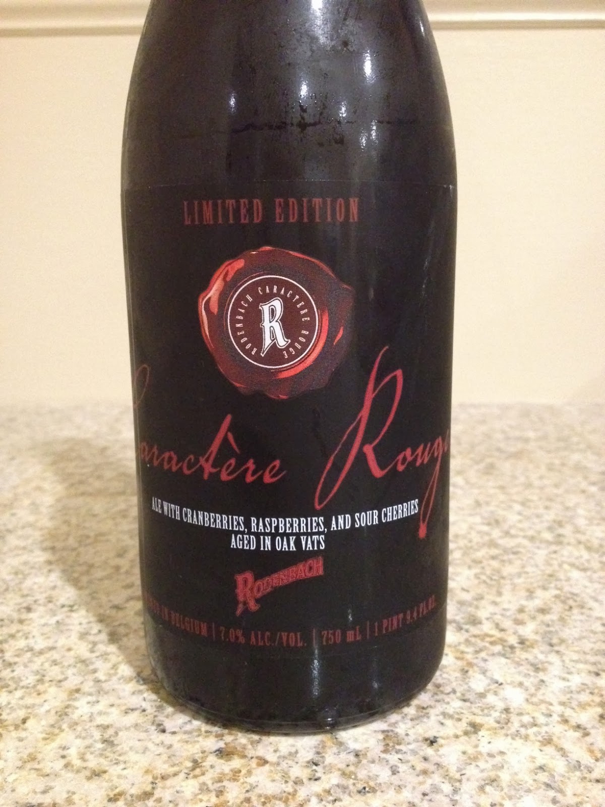 Walker's Top Beers: Brouwerij Rodenbach N.V. - Caractère Rouge