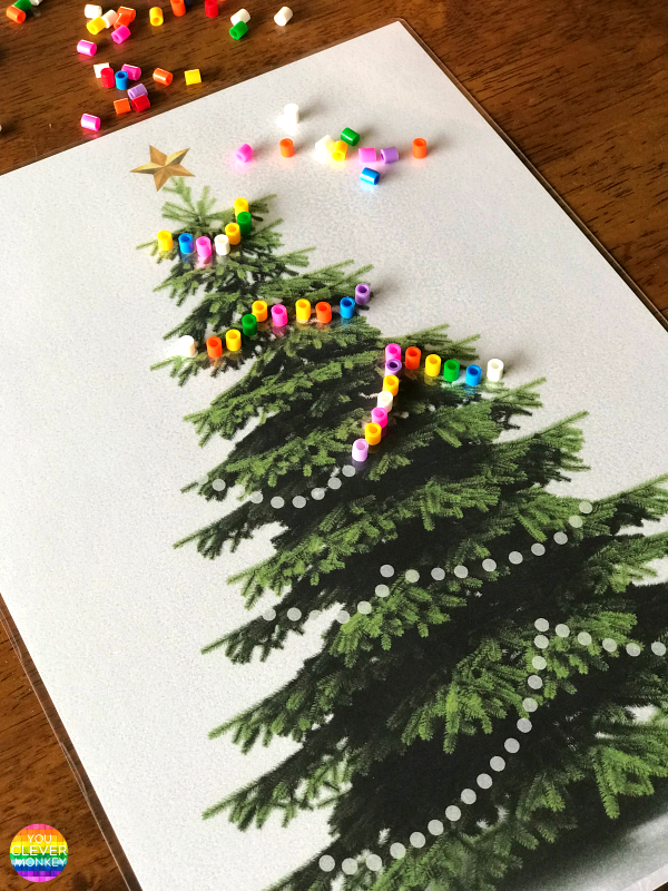 BUILDING FINE MOTOR SKILLS THIS CHRISTMAS | you clever monkey