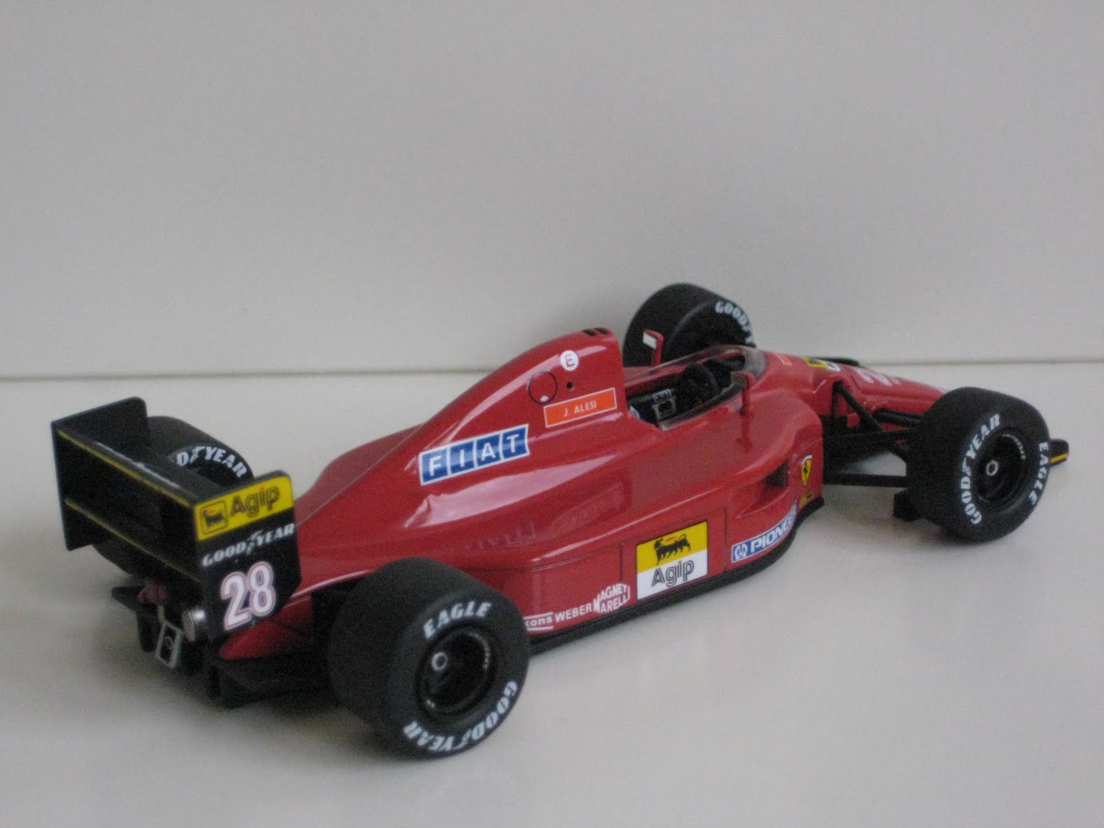 cochesaescala: FERRARI 642 F1 #28 GP MONACO 1991 JEAN ALESI