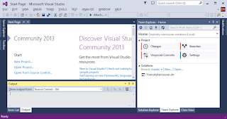 dominoc925: Using Git with Visual Studio: cloning a repository