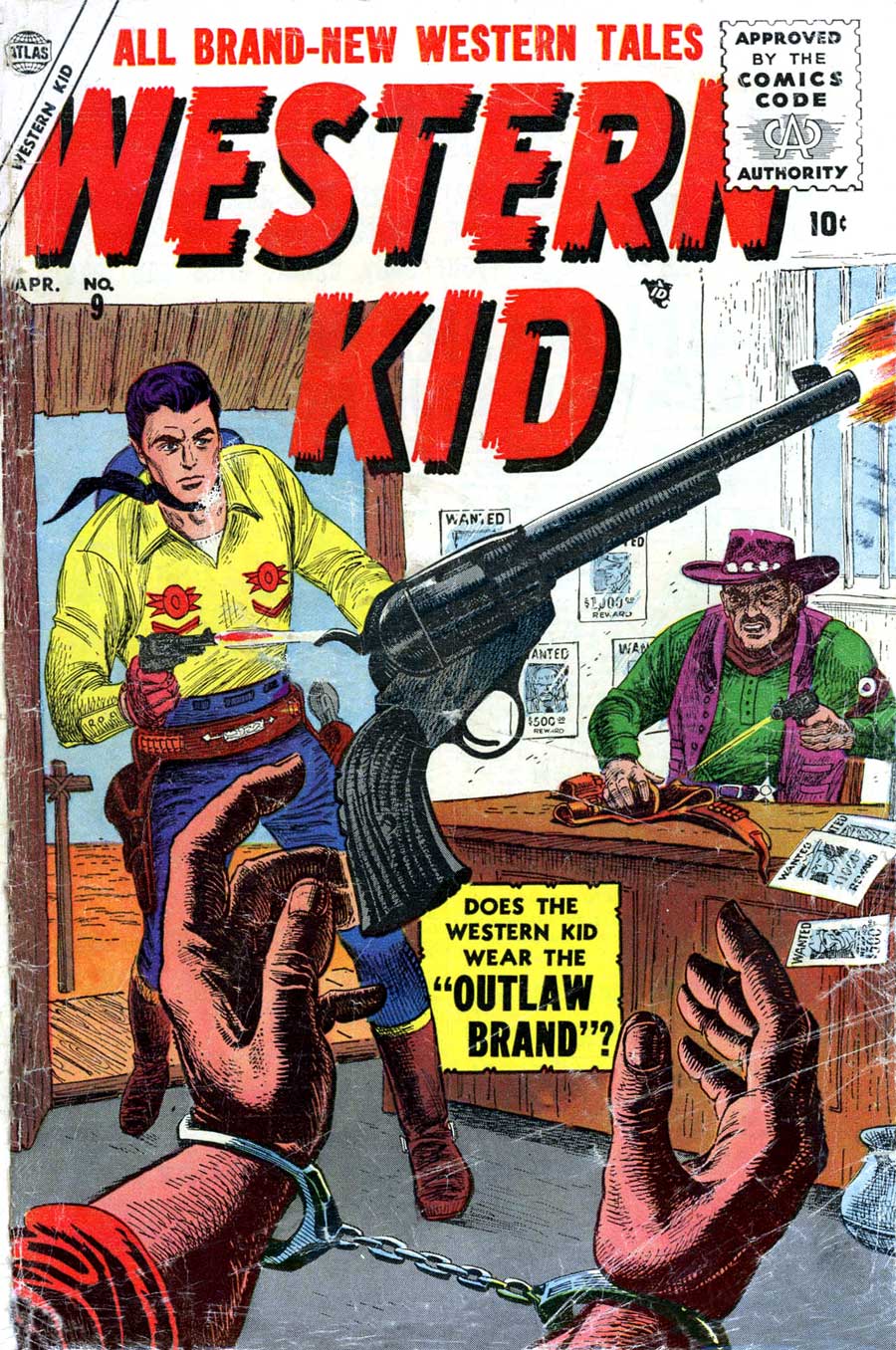 Western Kid #9 - Al Williamson art - Pencil Ink