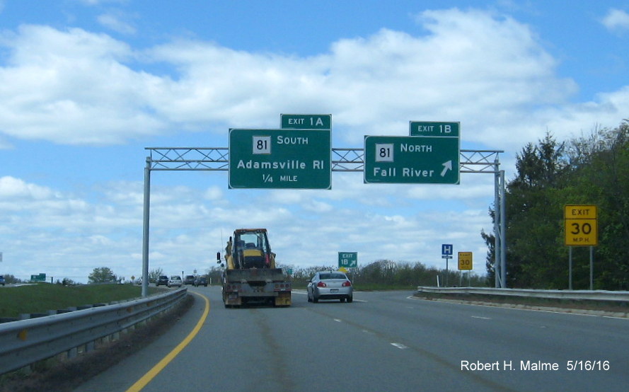 New Massachusetts Exit Signage and Milepost Exit Conversion Project Update
