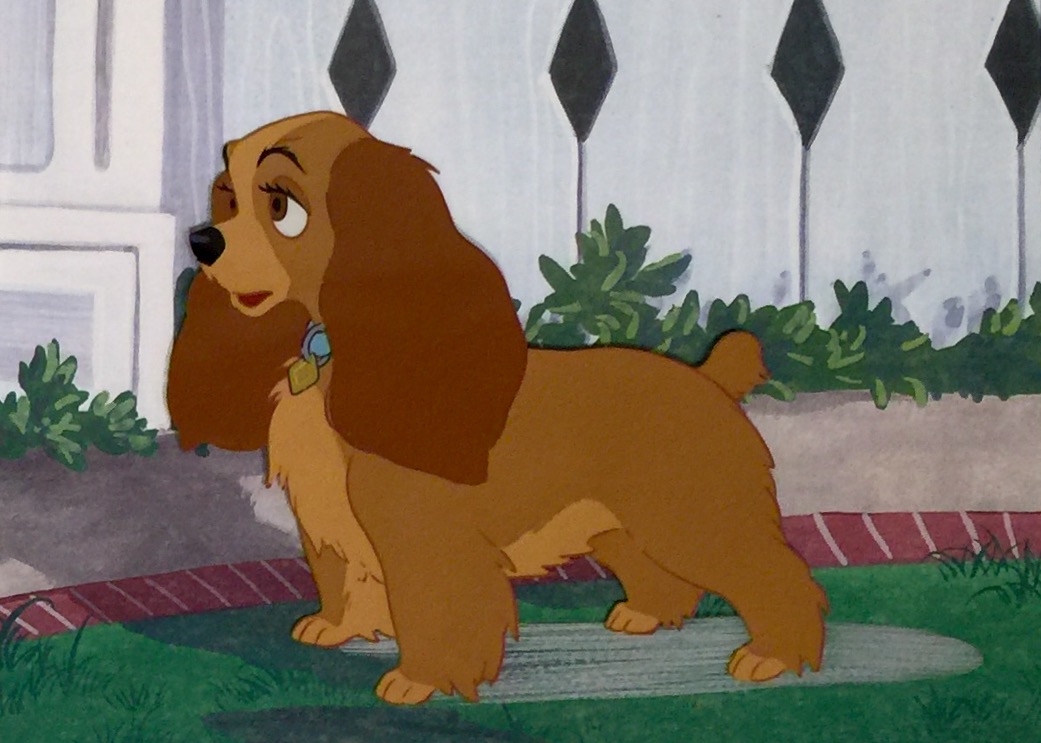 Animation Collection: Original Production Animation Cel of Lady From ...