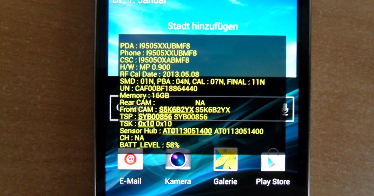Solutions ANDROID: EFS missing...Factory mode activated... Here is the ...