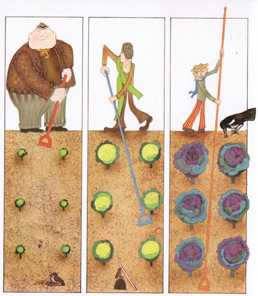 Pictures from an Old Book: "In The Garden" Devised By Peter Usborne ...